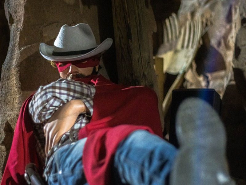 Trotseer de gevaren in de Red Bandits Adventure - Slagharen